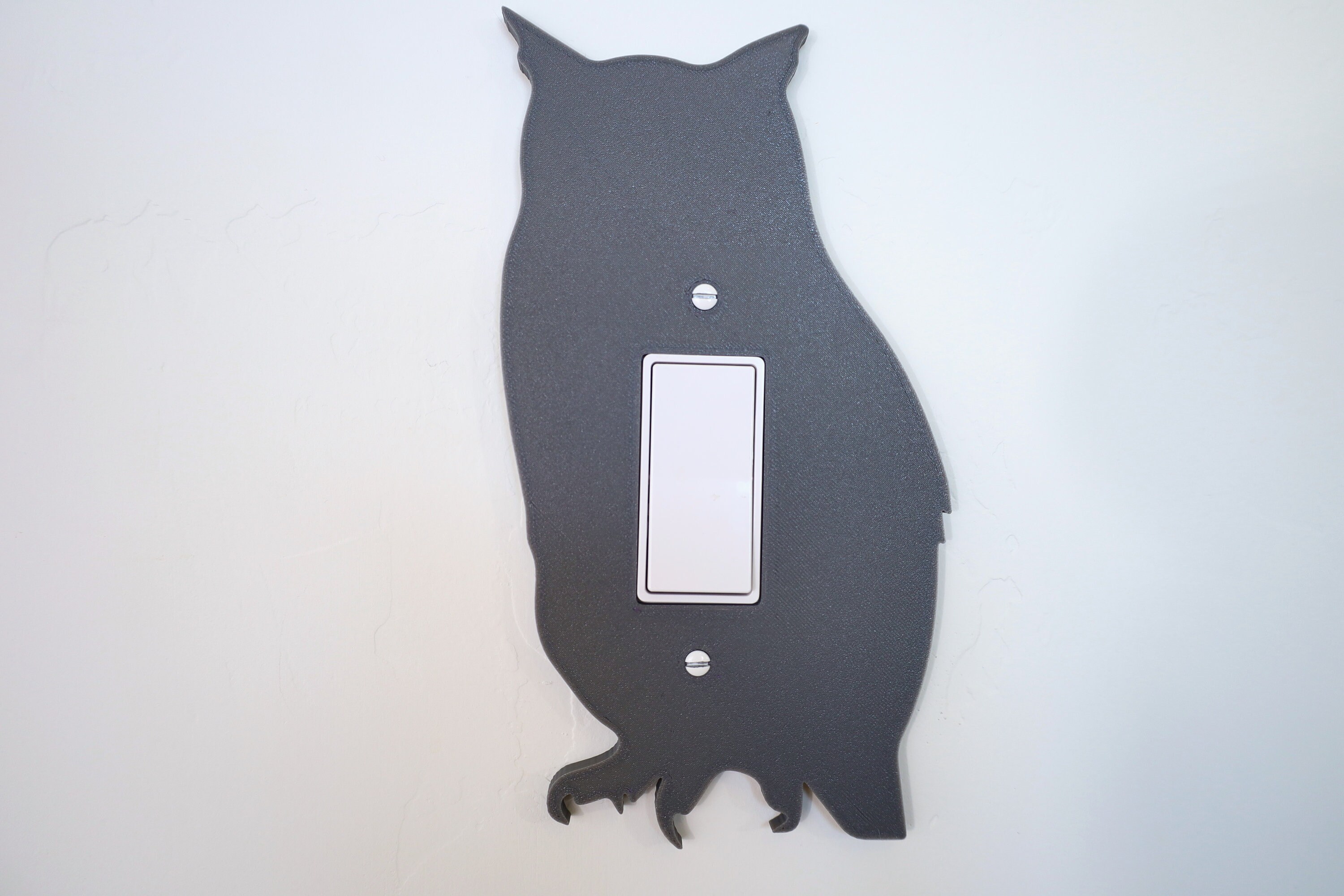 Animal Light Switch Covers, 3d-printed Decor, Light Switch Cover, Cute ...