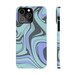 Blue Marble Slim Phone Cases - Etsy