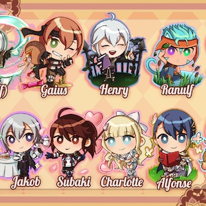 Fire Emblem: Favourites Selection Keychains - Etsy