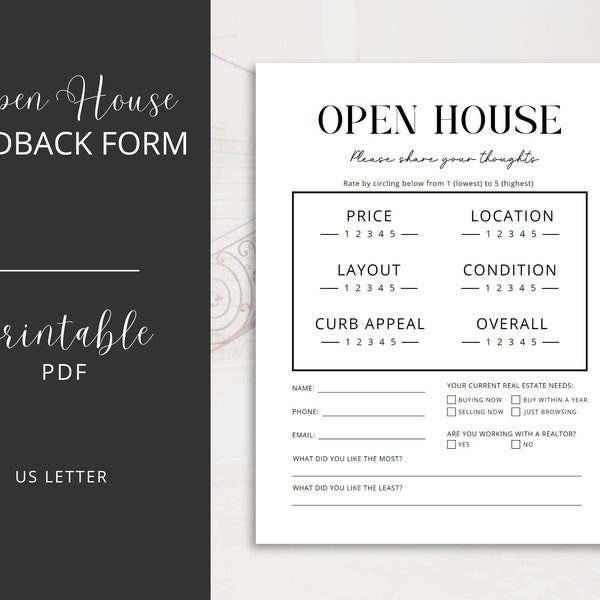 Open House Feedback - Etsy