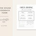Open House Feedback Form, PDF | Real Estate Marketing Tool | Printable ...