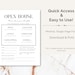 Open House Feedback Form, PDF | Real Estate Marketing Tool | Printable ...