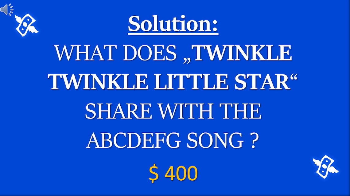 Jeopardy Powerpoint Template Game Show - Etsy