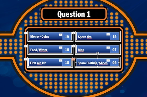 Family Feud Template Powerpoint