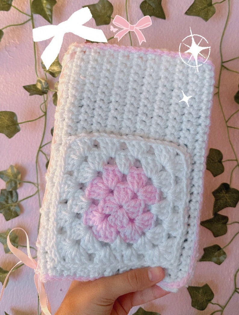 Crochet Book Cover *PATTERN* - Etsy