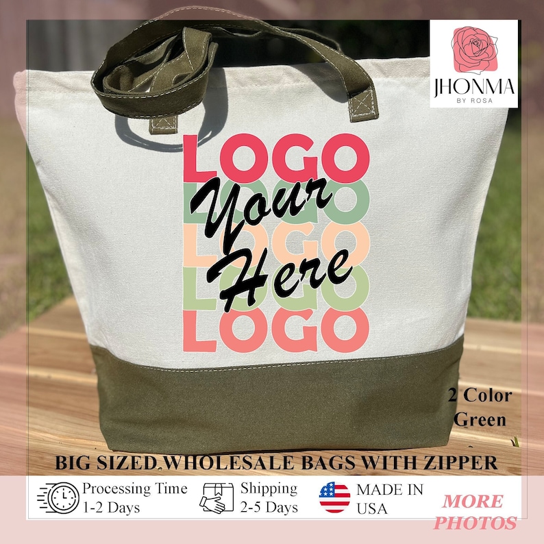 Custom Canvas Tote Bag Print Canvas Shoulder Bag Wholesale - Etsy