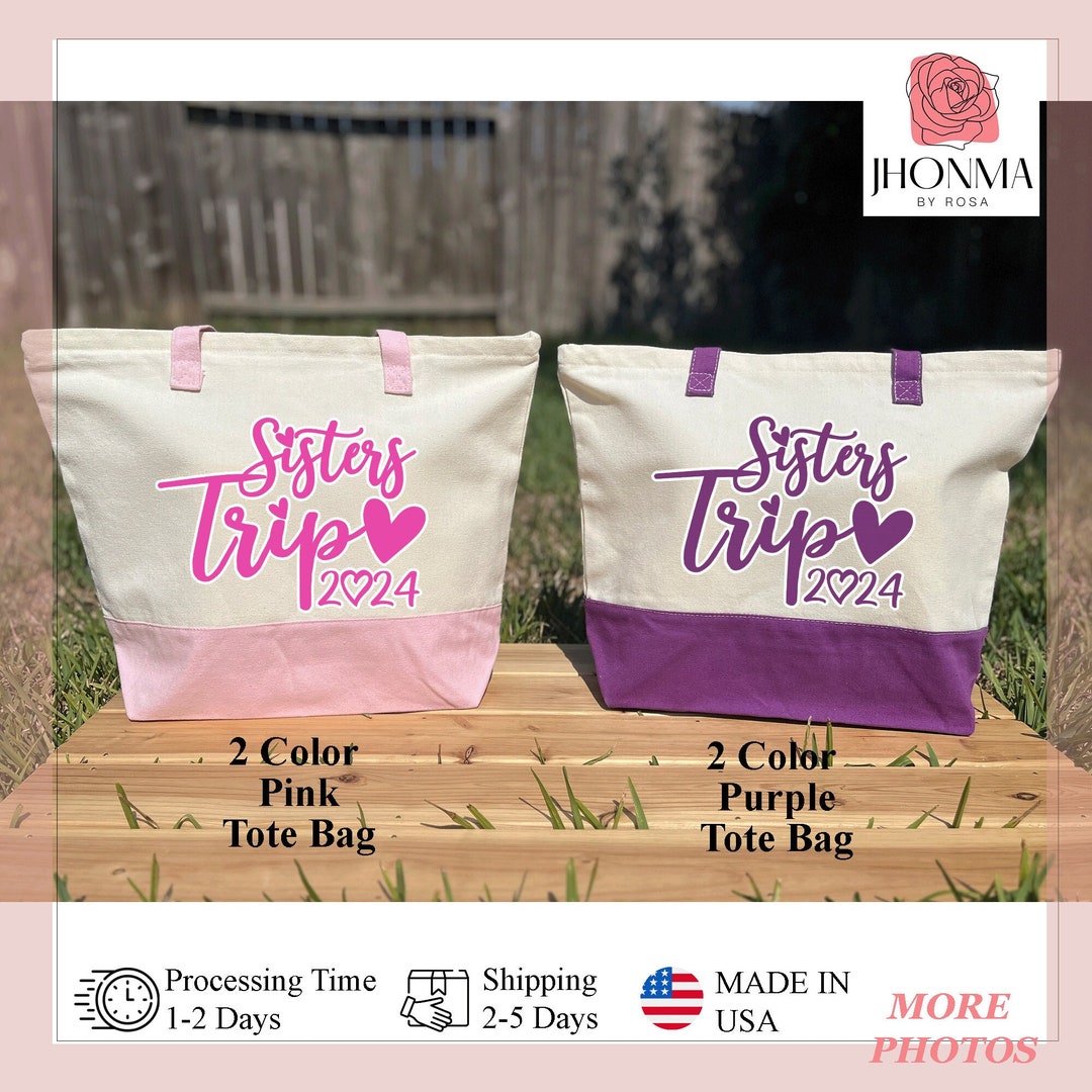 Sisters Trip 2024 Gift Bag, Girls Weekend Gift Bag, Girls Trip 2024 ...