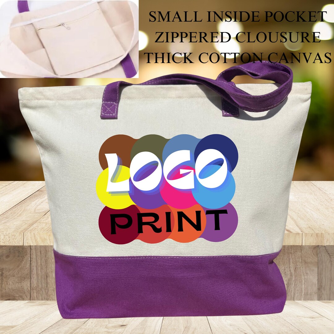 Custom Photo Tote Bag, Custom Text Bag Personalised Gift for Friend ...