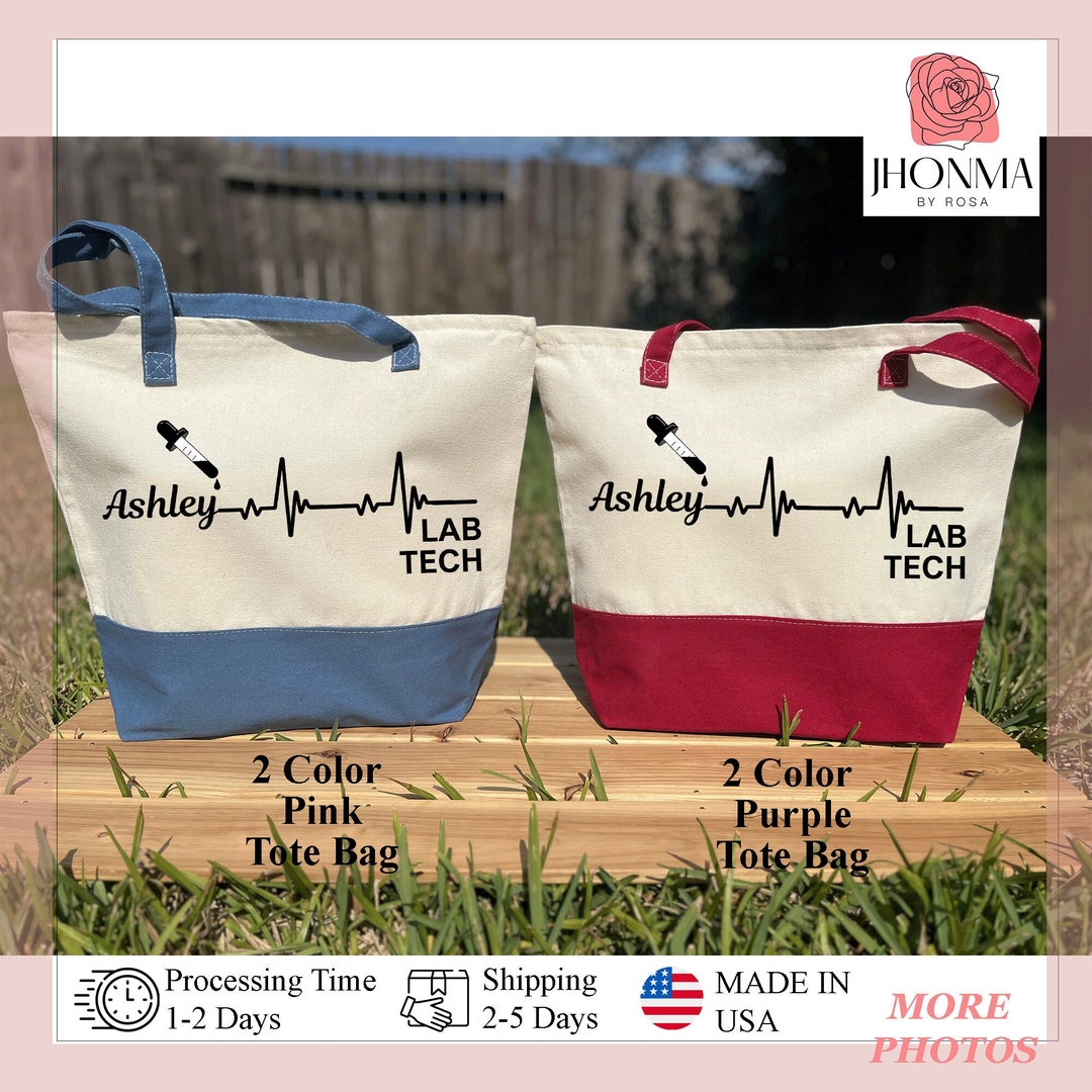 Personalized Lab Life, Phlebotomist, Medical Lab Tech Bag, Lab ...