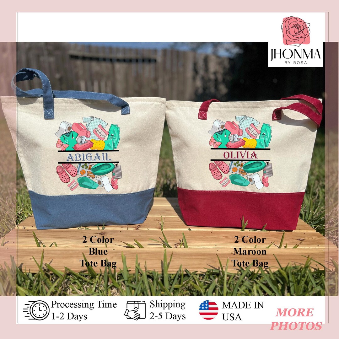 Certified Nursing Assistant Custom Bag, Custom CNA Tote Bag ...