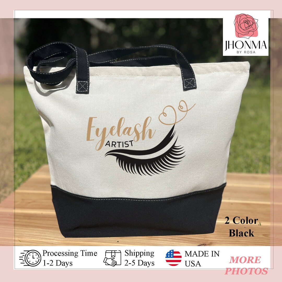 Personalized Lash Artist Gift, Lash Artist Bag, Custom Lash Artist ...