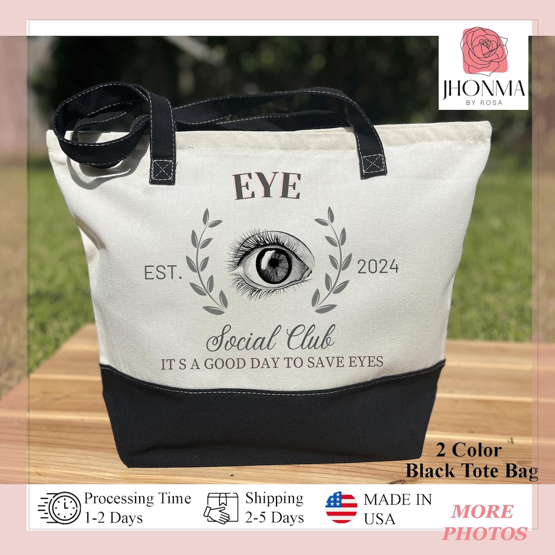 Eye Doctor School Club, Optometrist Bag, Ophthalmology Gift, Optician ...