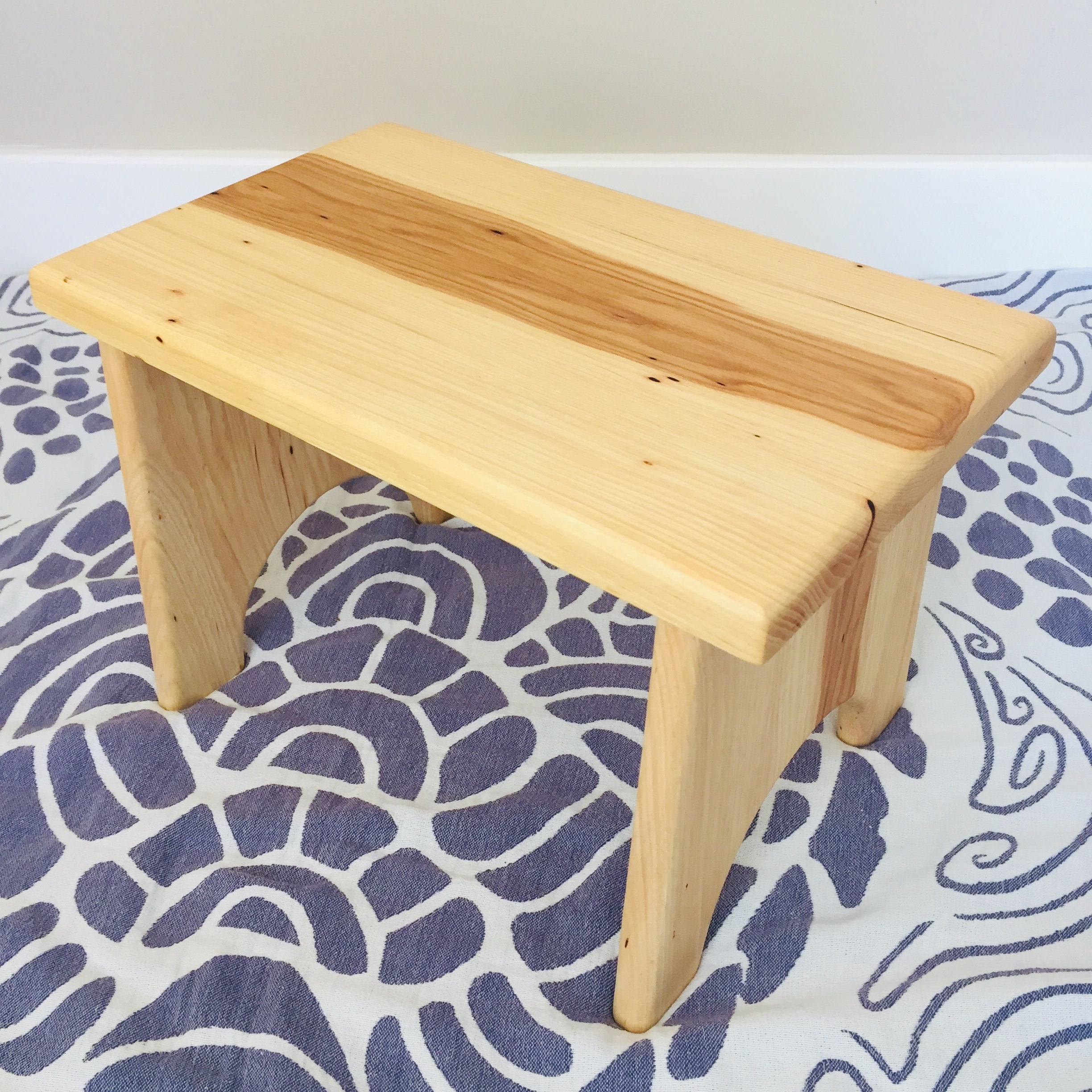 Handmade Wood Stool Kitchen Step Stool Toddler Stool Kids - Etsy