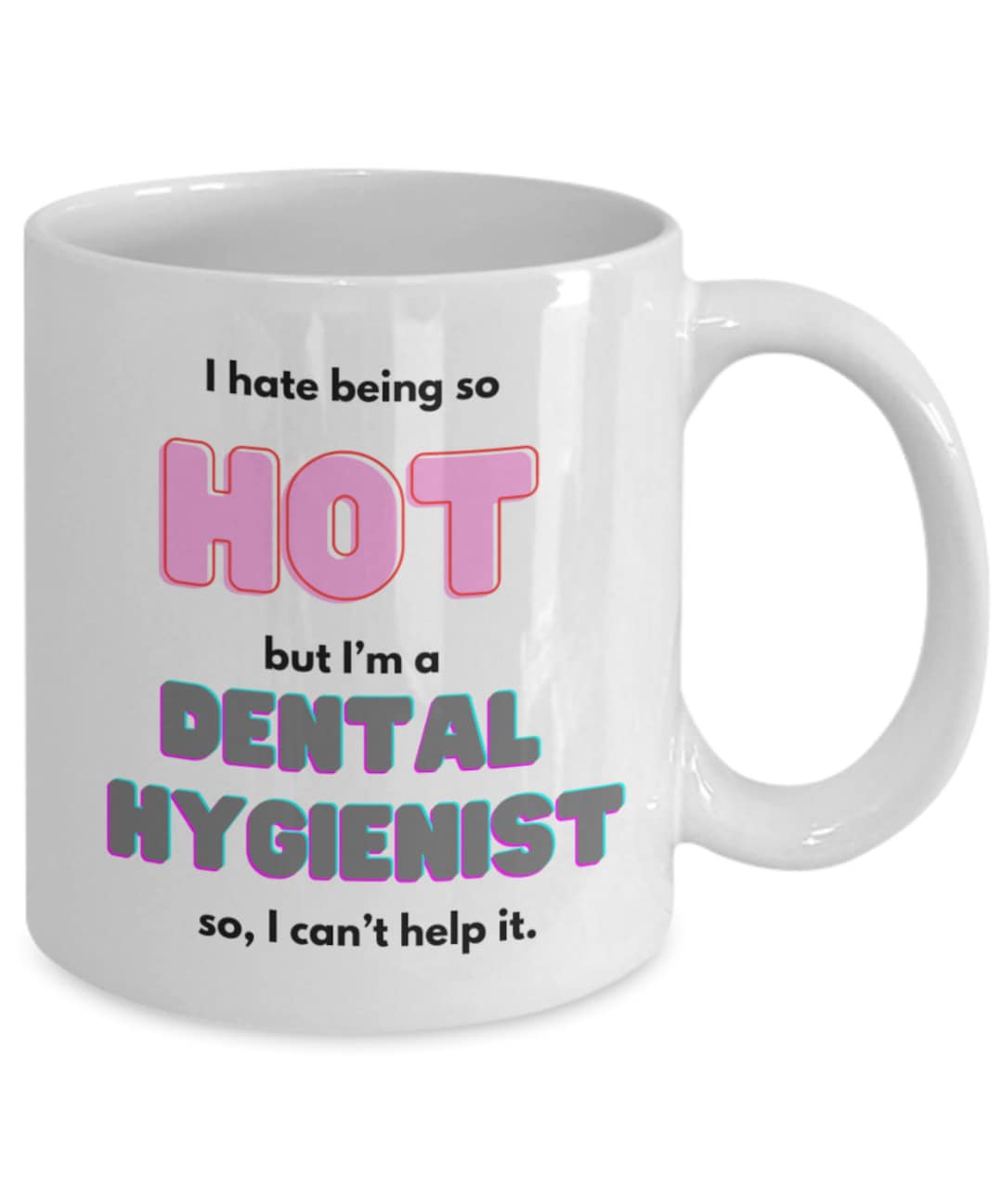 Funny Dental Hygienist Mug, Dental Assistant Gift, Dental Clinic Joke ...
