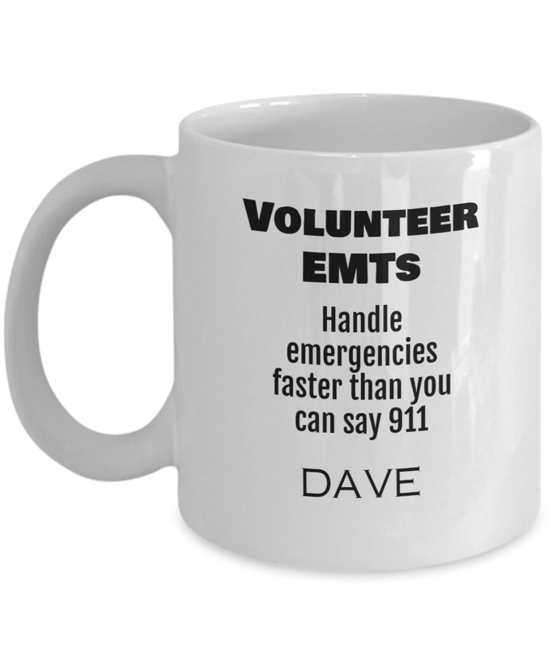 Volunteer Emts Appreciation Firefighter Gift Volunteer Mug - Etsy