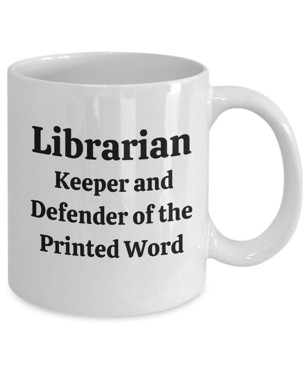 Librarian Appreciation Mug, Librarian Thank You Gift, Library Keeper ...