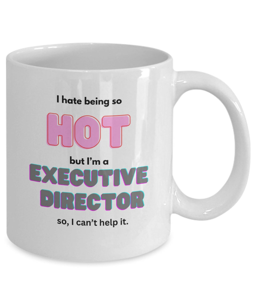Funny Executive Director Gift, Boss Gag Gift, Promotion Joke Mug ...