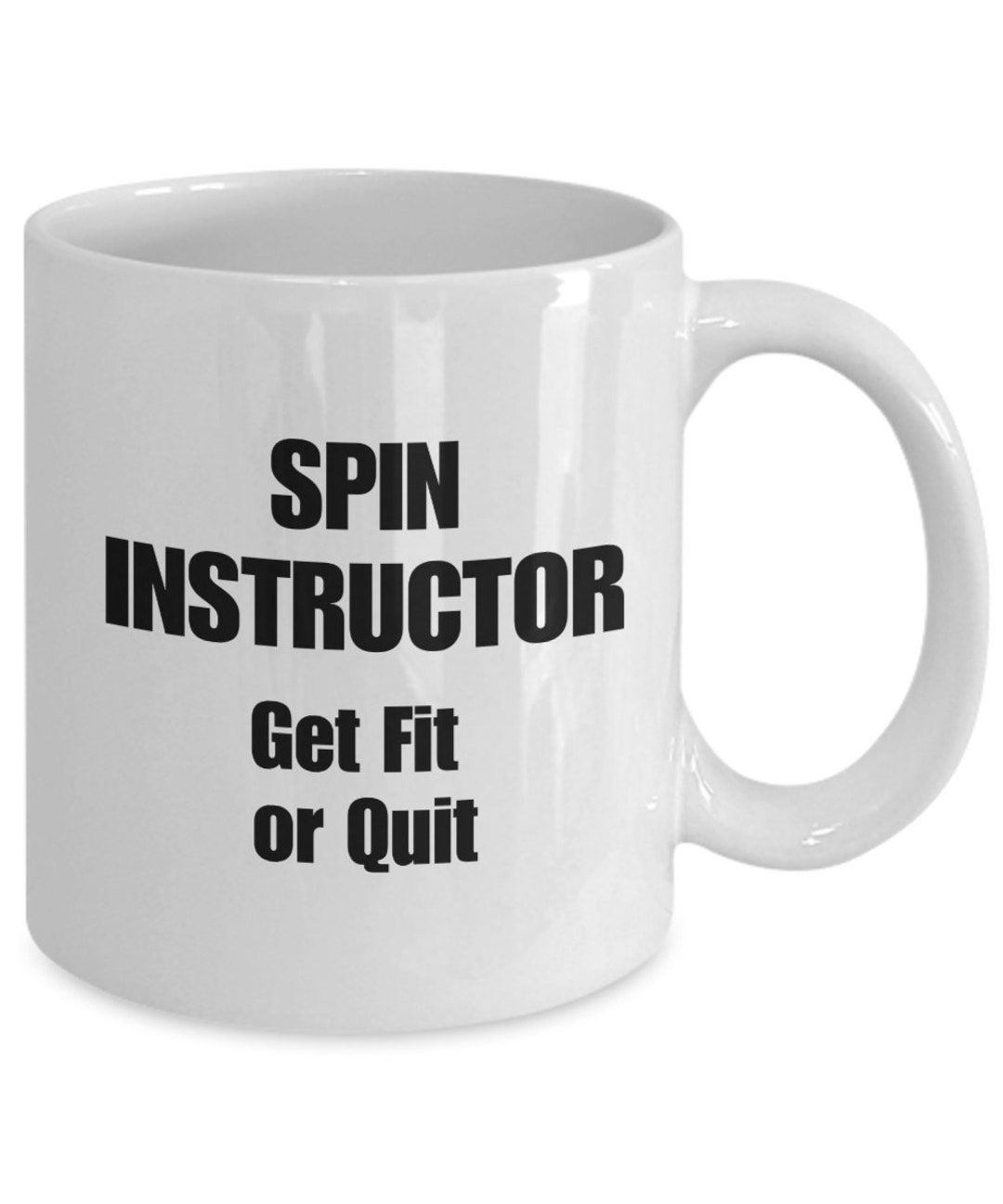 Spin Instructor Gift, Thank You, Spin Class Present, Indoor Cycling Mug ...