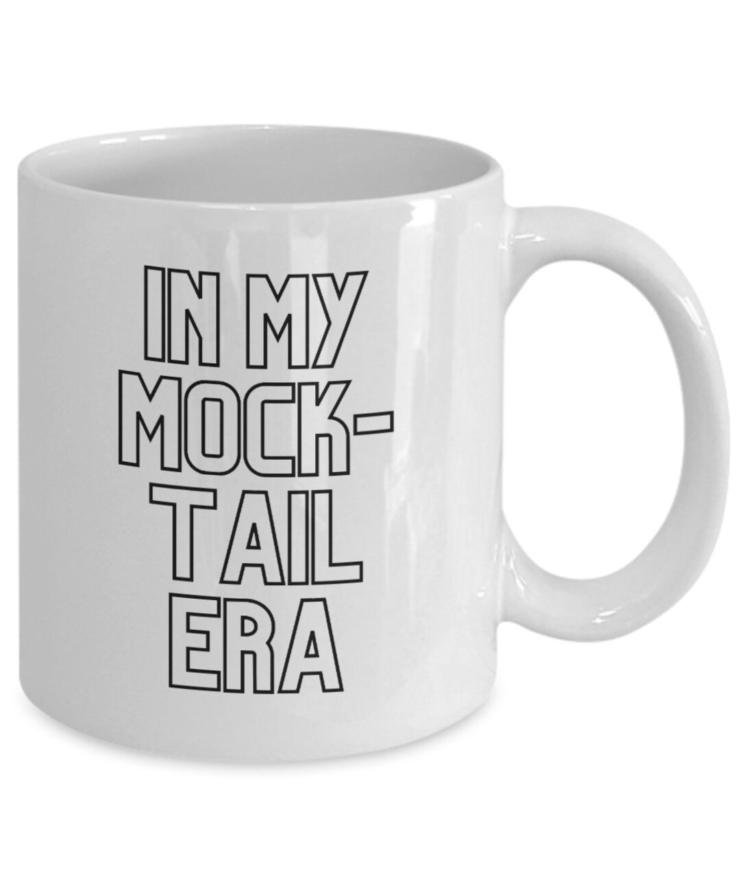 In My Mocktail Era Mug, Funny Mocktail Christmas Present, for Family ...