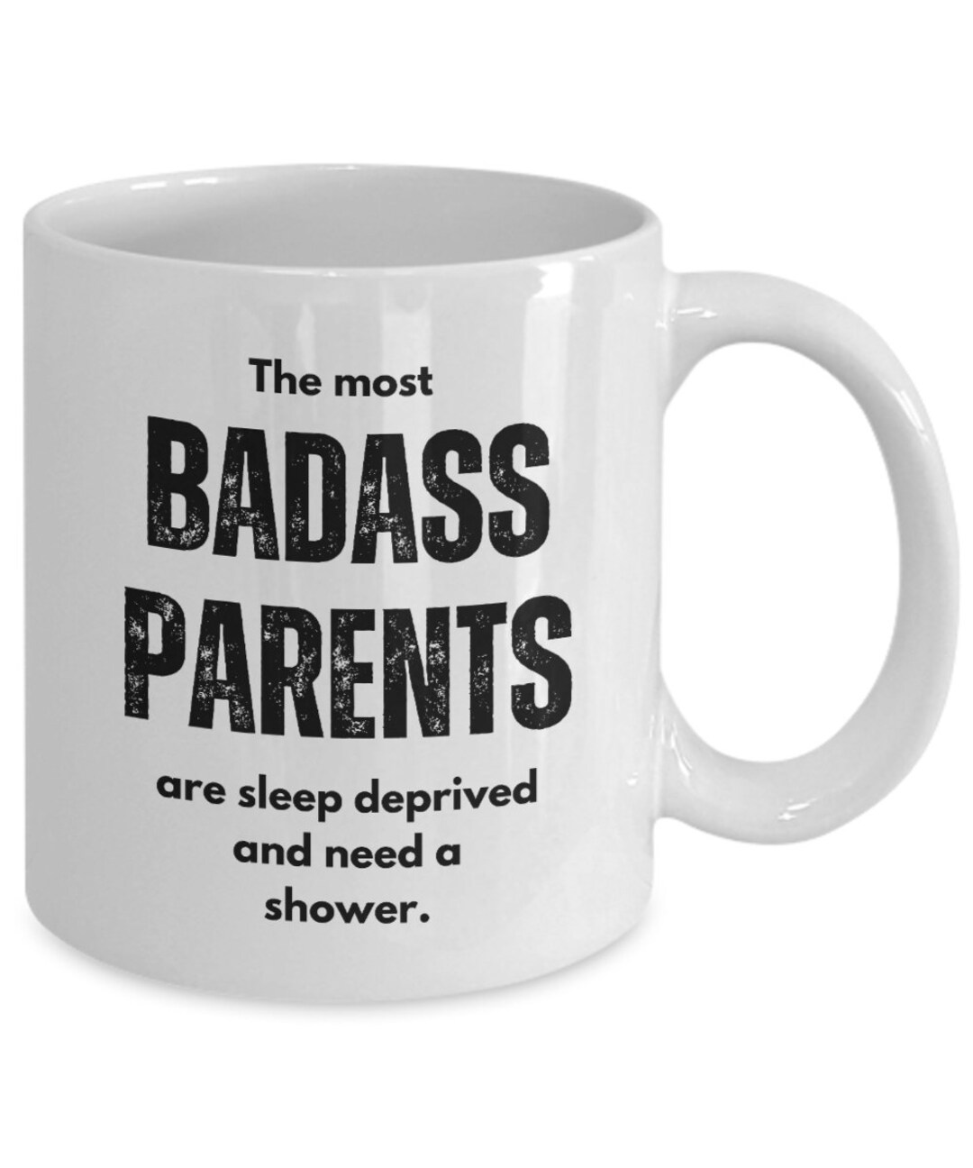 Badass Parents Mug, Gag Gift Forglobal Parent's Day, Birthday ...