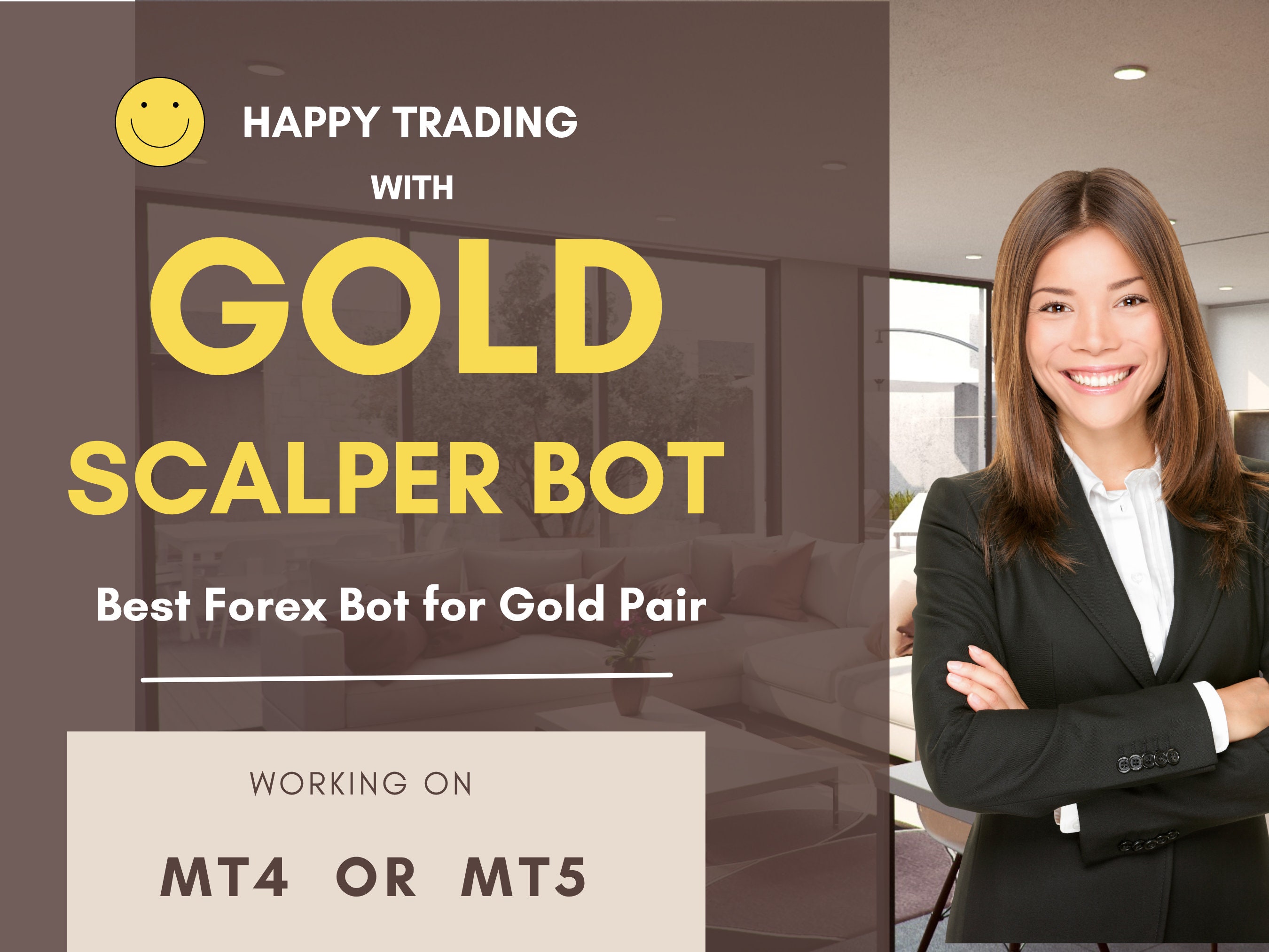 GOLD Scalper Fx Bot 2023 Safe With Sl or Tp Working on MT4 or MT5 - Etsy