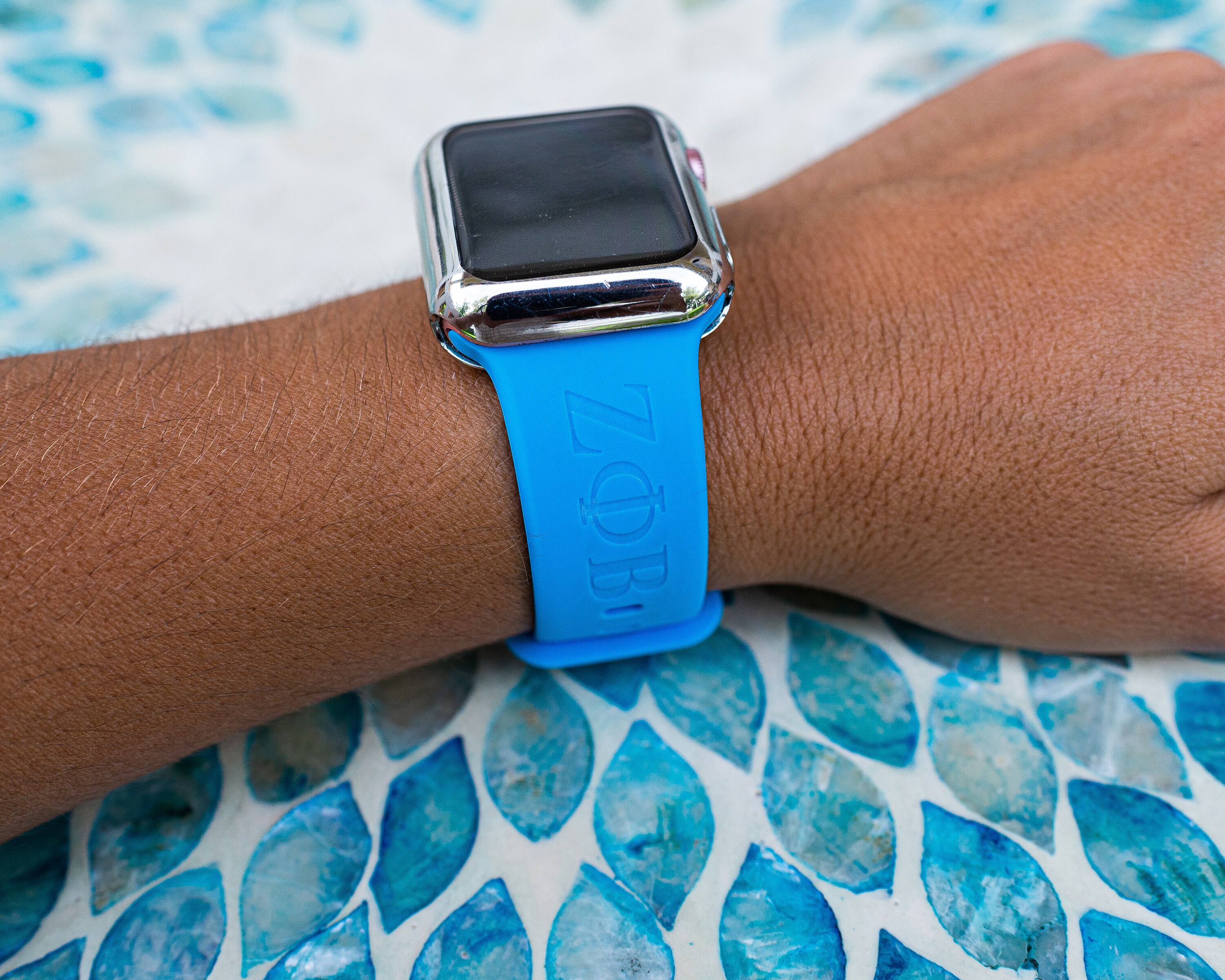 Zeta Phi Beta Sorority Apple Watch Band. Zeta Phi Beta - Etsy