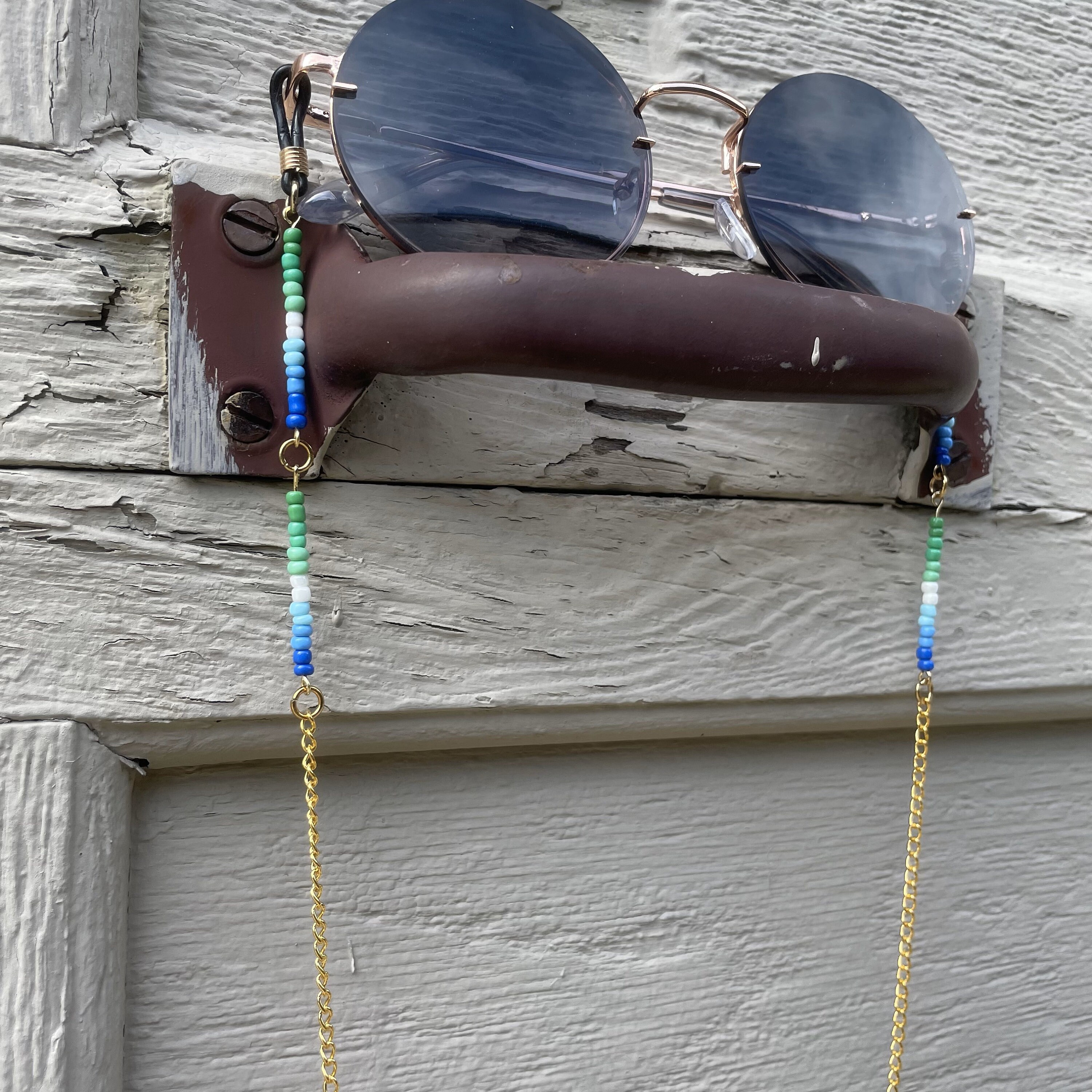 Pride Flag Beaded Eyeglass Chain: LGBTQIA+ Fashion Accessory (70cm) - Etsy