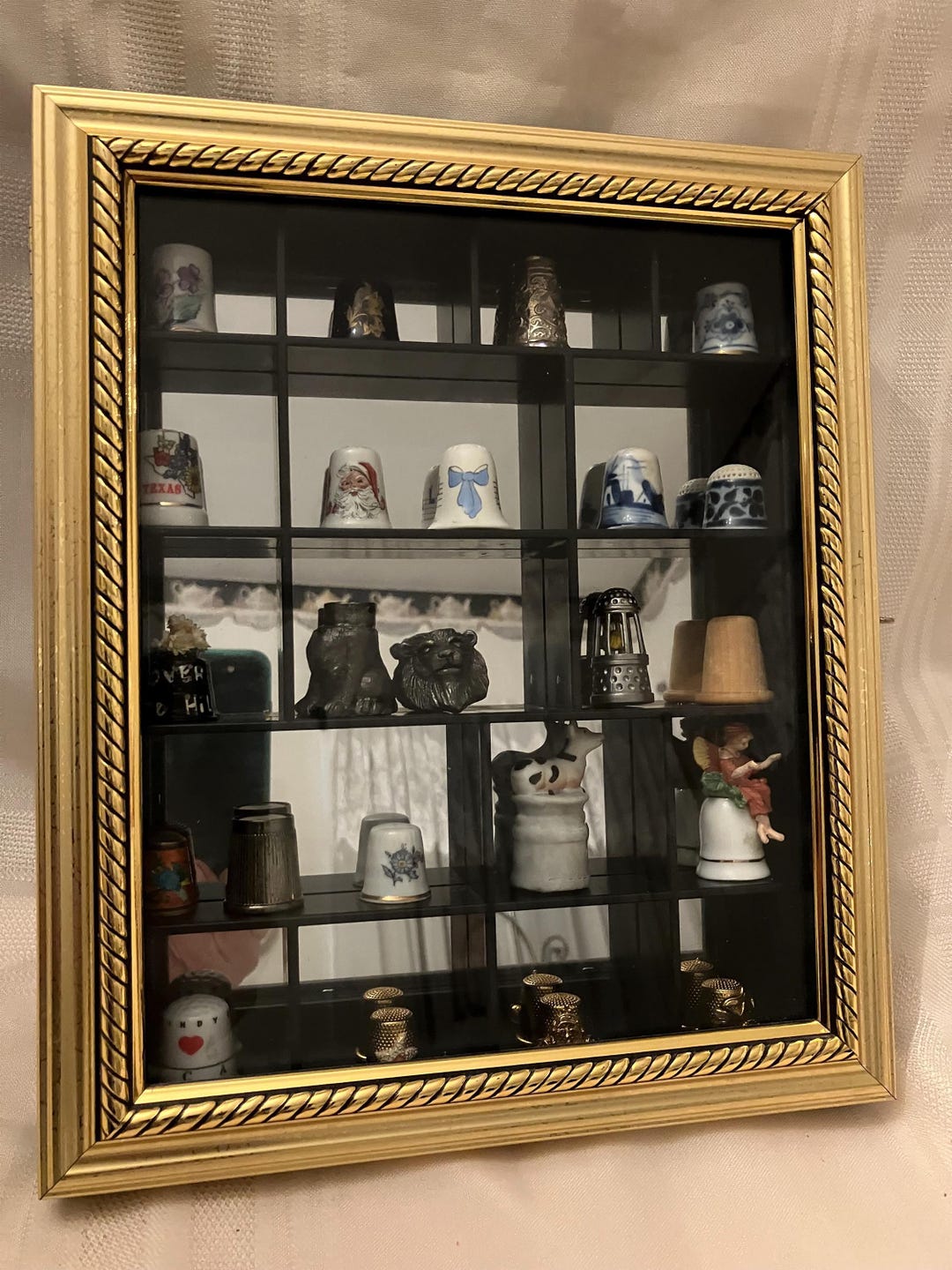 22 Piece Vintage Thimble Collection and Case - Etsy