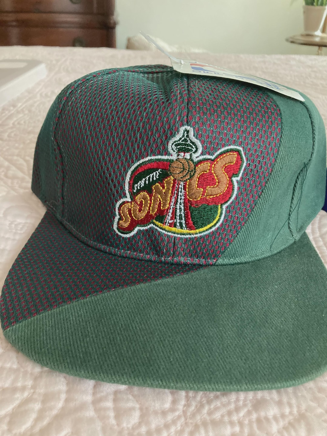 Vintage Seattle Supersonics Hat – 90s NBA Cap, Classic Team Logo ...