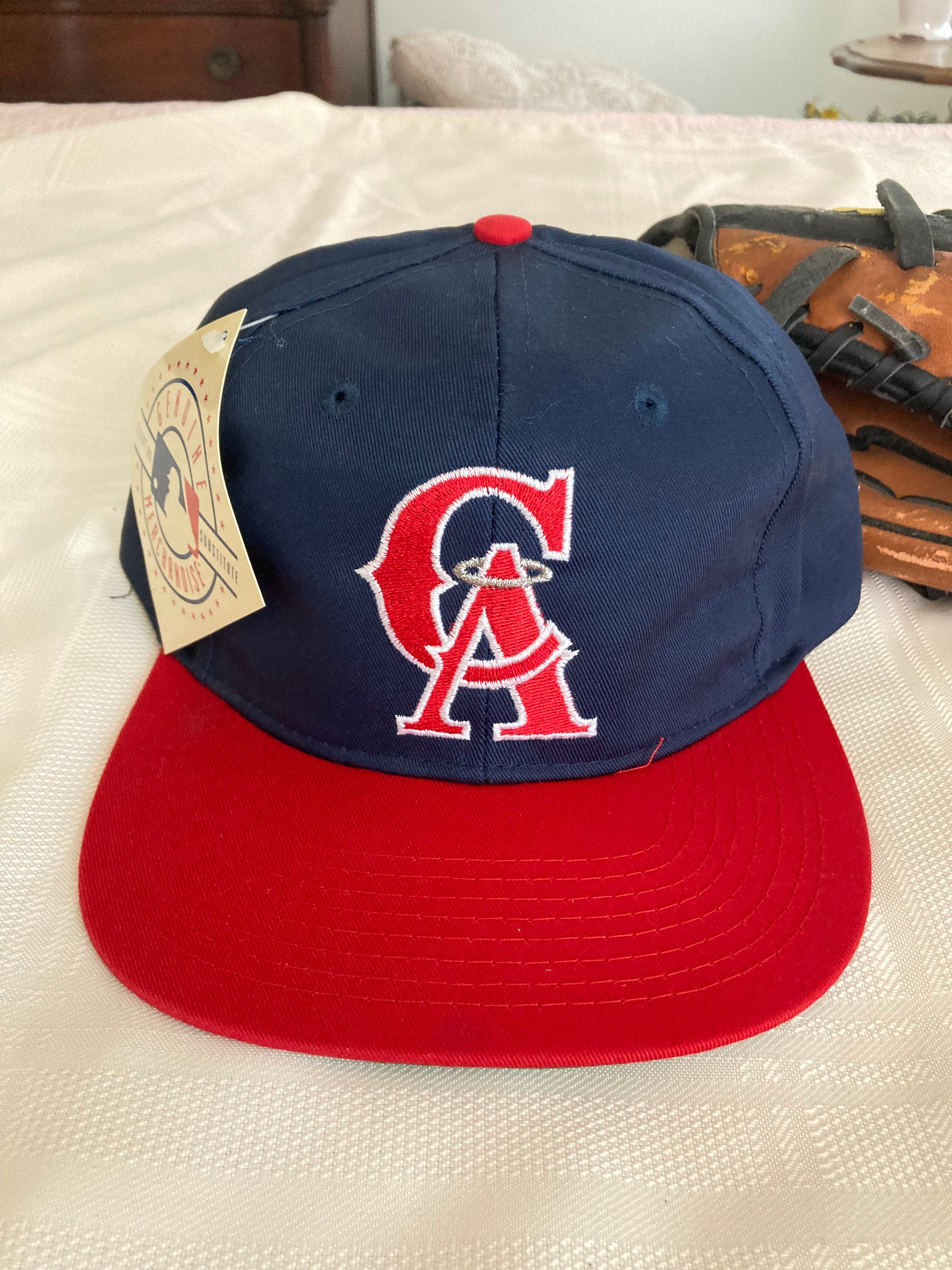 Vintage 90's MLB Snapback Hats Never Worn Most With Tags Great Gift for ...