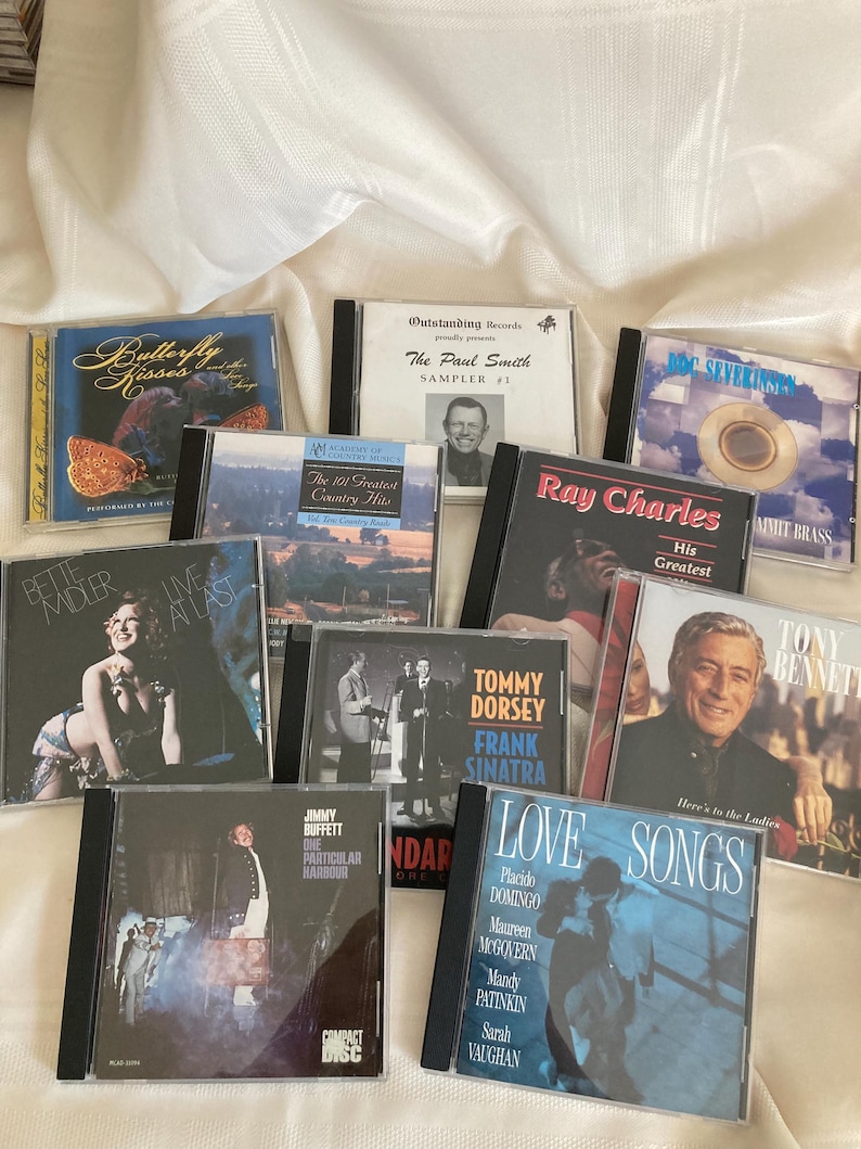10-CD Bundle of Classic and Timeless Hits - Etsy