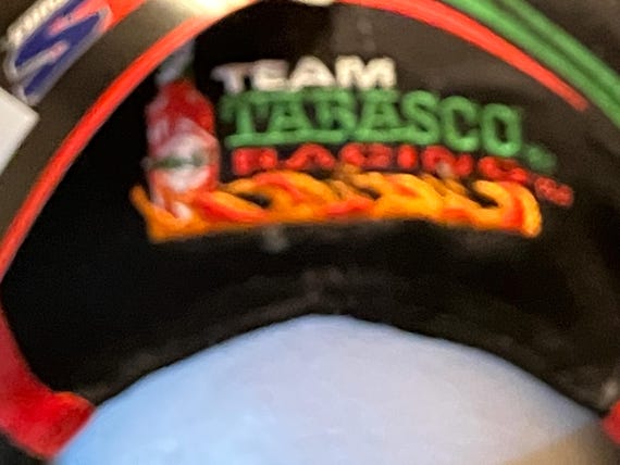 Vintage Tabasco Number 35 NASCAR Racing Hat | Black S… - Gem