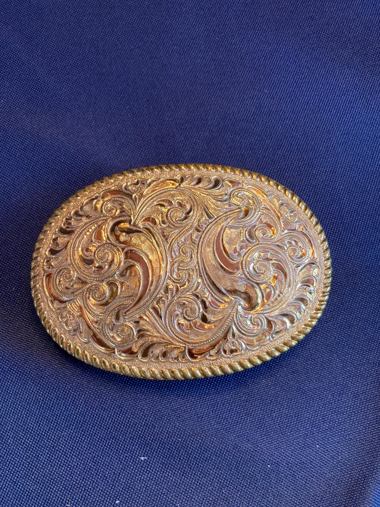 Crumrine Belt Buckle Silver Plate on Jewelers Bronze - Etsy