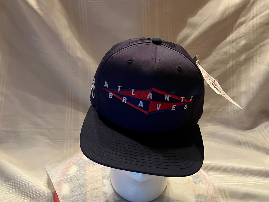Vintage Altanta Braves Snapback Hat - Etsy