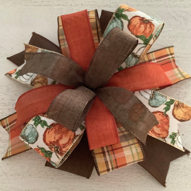 Premade Farmhouse Bow - Etsy