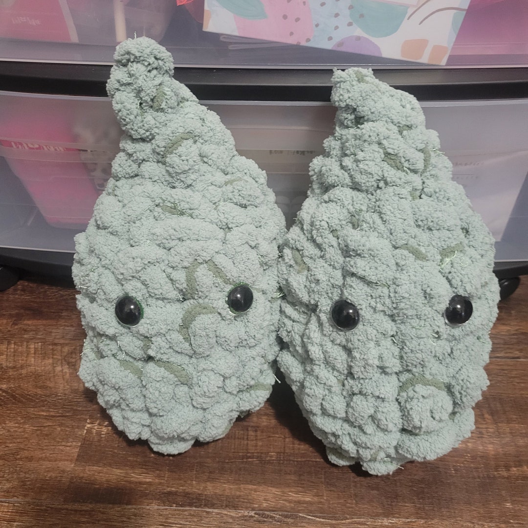 Crochet Weed Nug Bud Buddy Ouid Plush Weed Plush Nug Buddy - Etsy