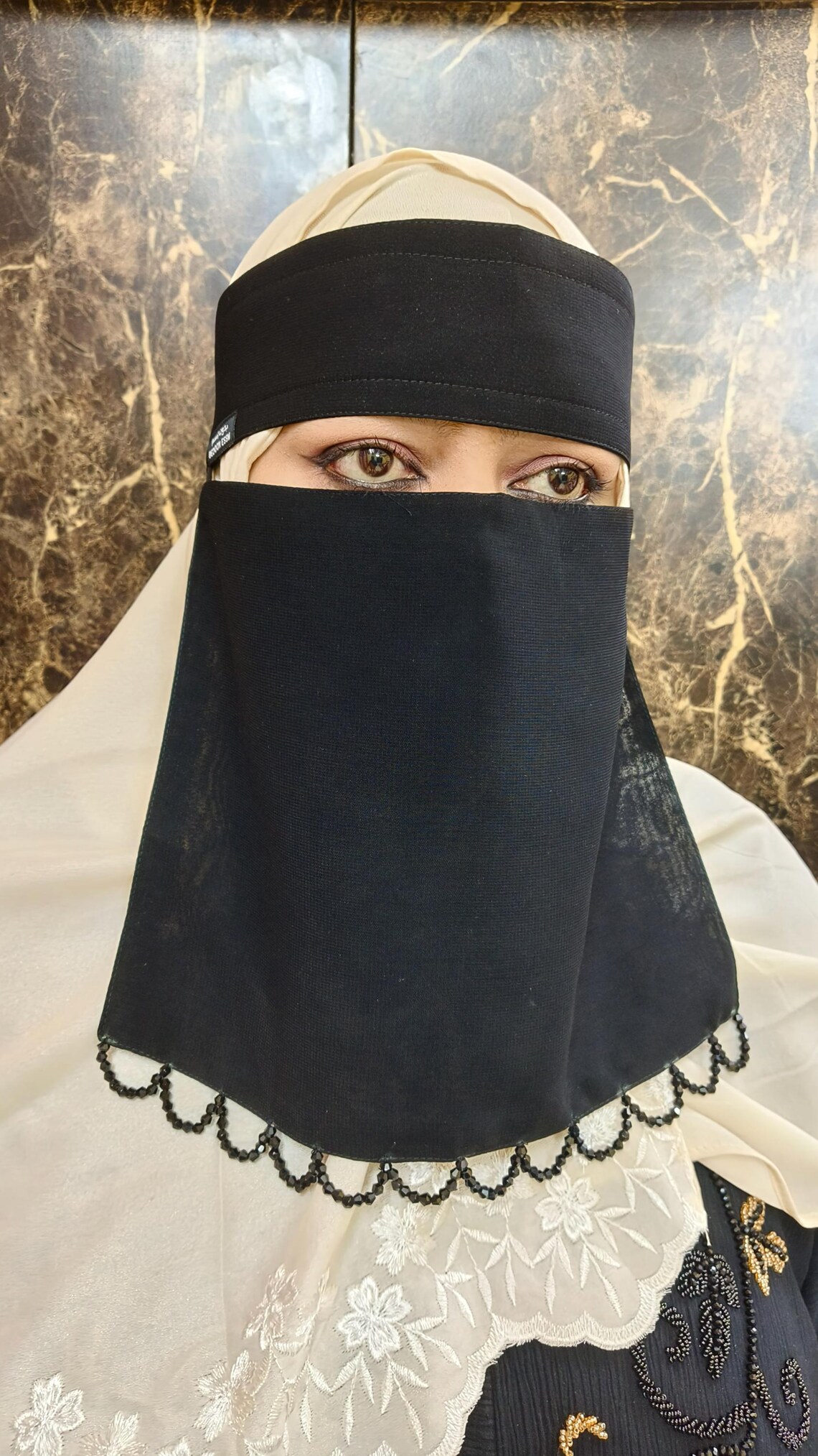 Niqab, Naqab, Saudi Niqab, Face Mask,nose Piece, String Niqab, Stylish ...