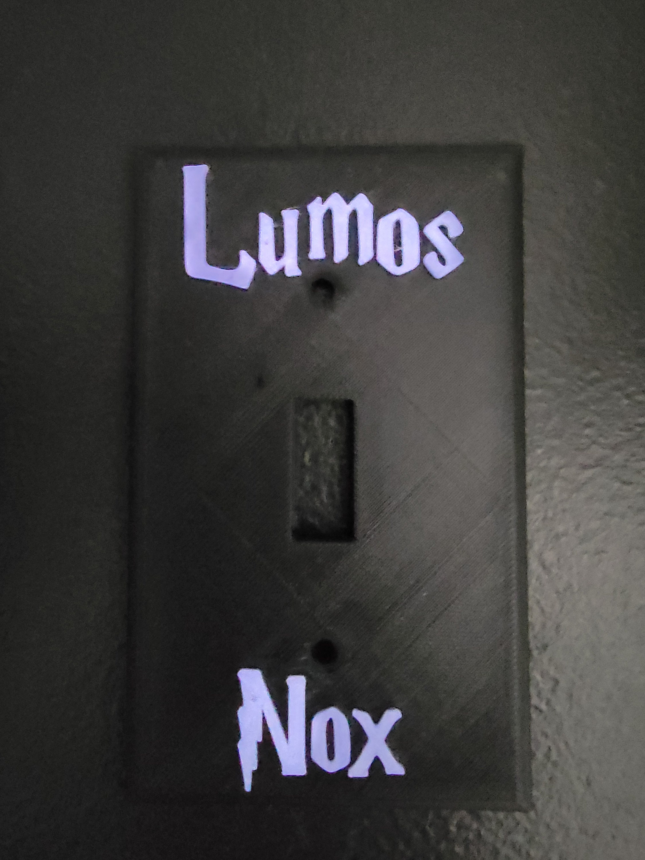Harry Potter Light Switch Glow in the Dark - Etsy