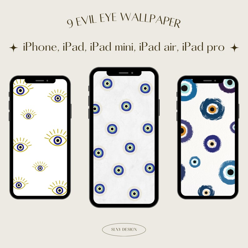 10 Evil Eye Wallpapers iPhone Wallpapers iPad Wallpaper - Etsy