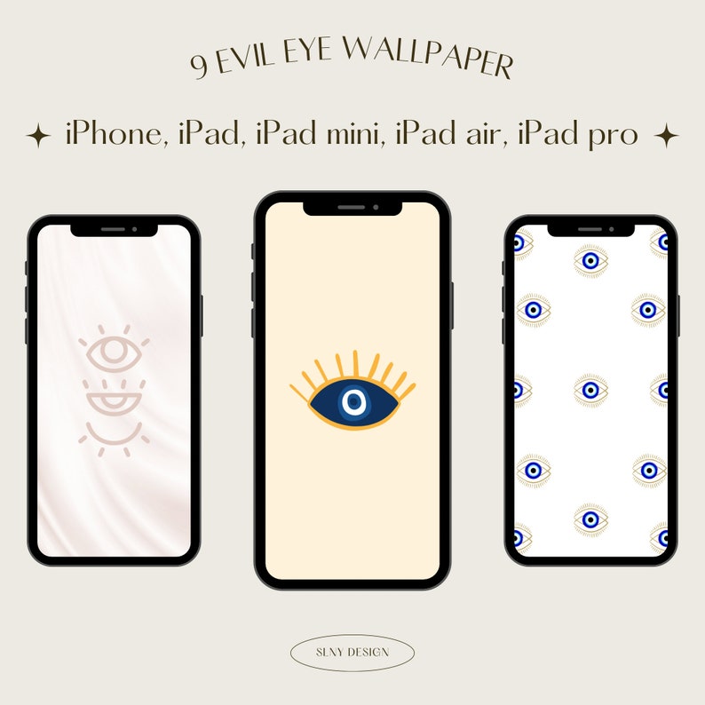 10 Evil Eye Wallpapers iPhone Wallpapers iPad Wallpaper - Etsy
