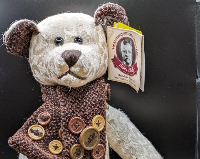 100th Anniversary Theodore Roosevelt Teddy Bear - Etsy