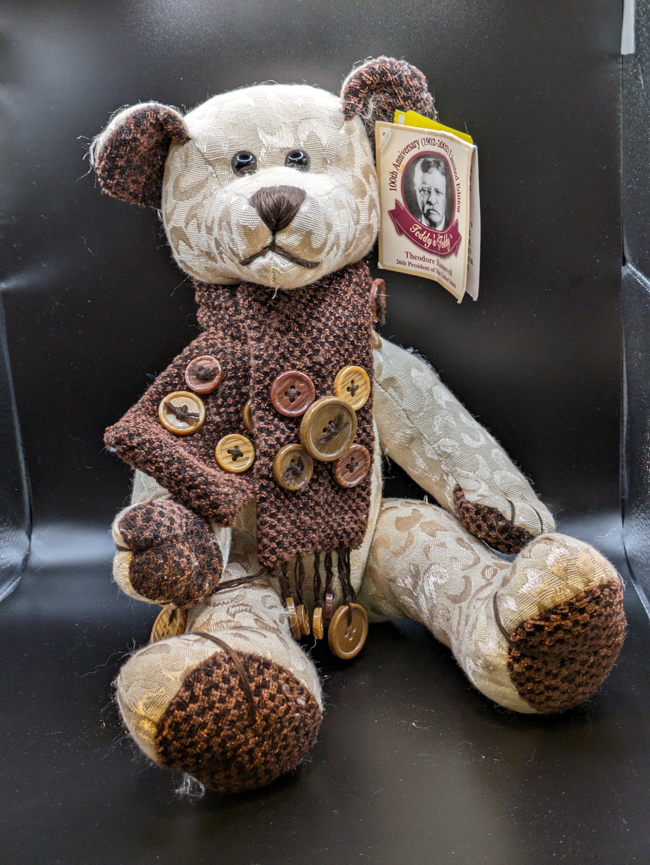 100th Anniversary Theodore Roosevelt Teddy Bear - Etsy