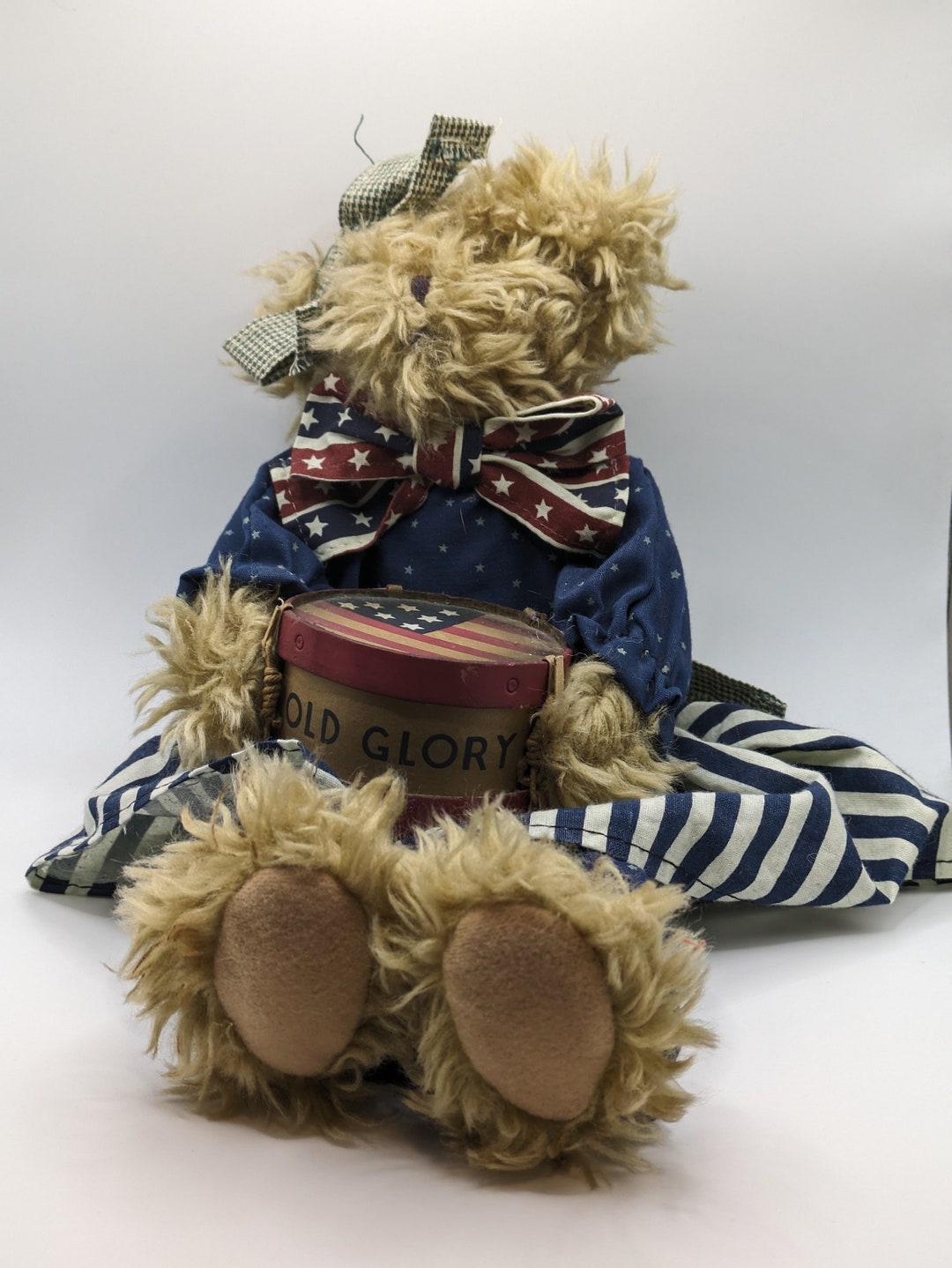 American Patriotic Plush Teddy Bear - Etsy