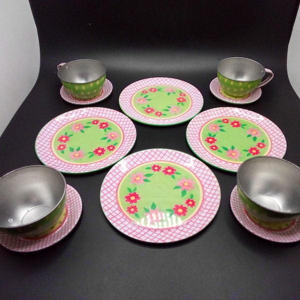 Tin Tea Set - Etsy