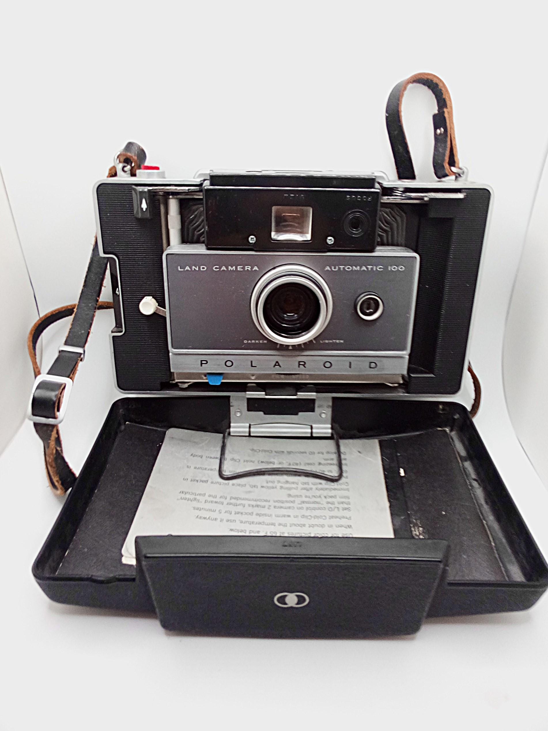 Vintage 1960s Polaroid 100 Land Camera With Plastic Shroud/cover and ...