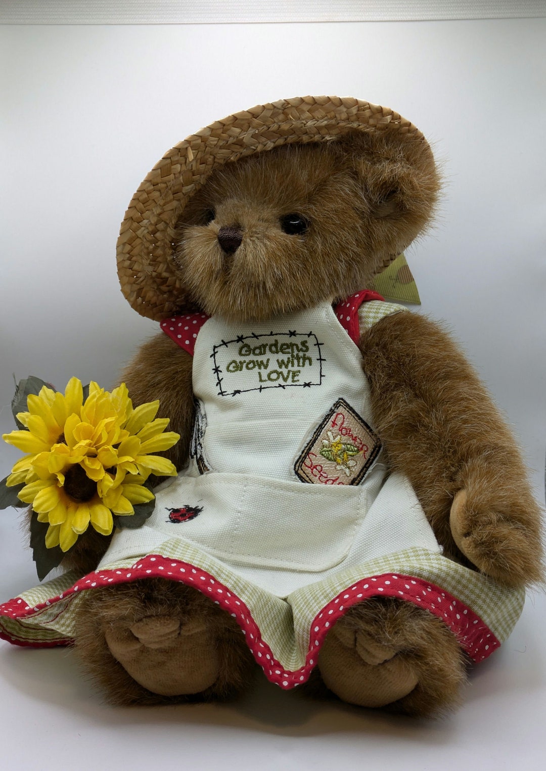 Bearington Collection "susie Seedsmore" Collectible Bear - Etsy
