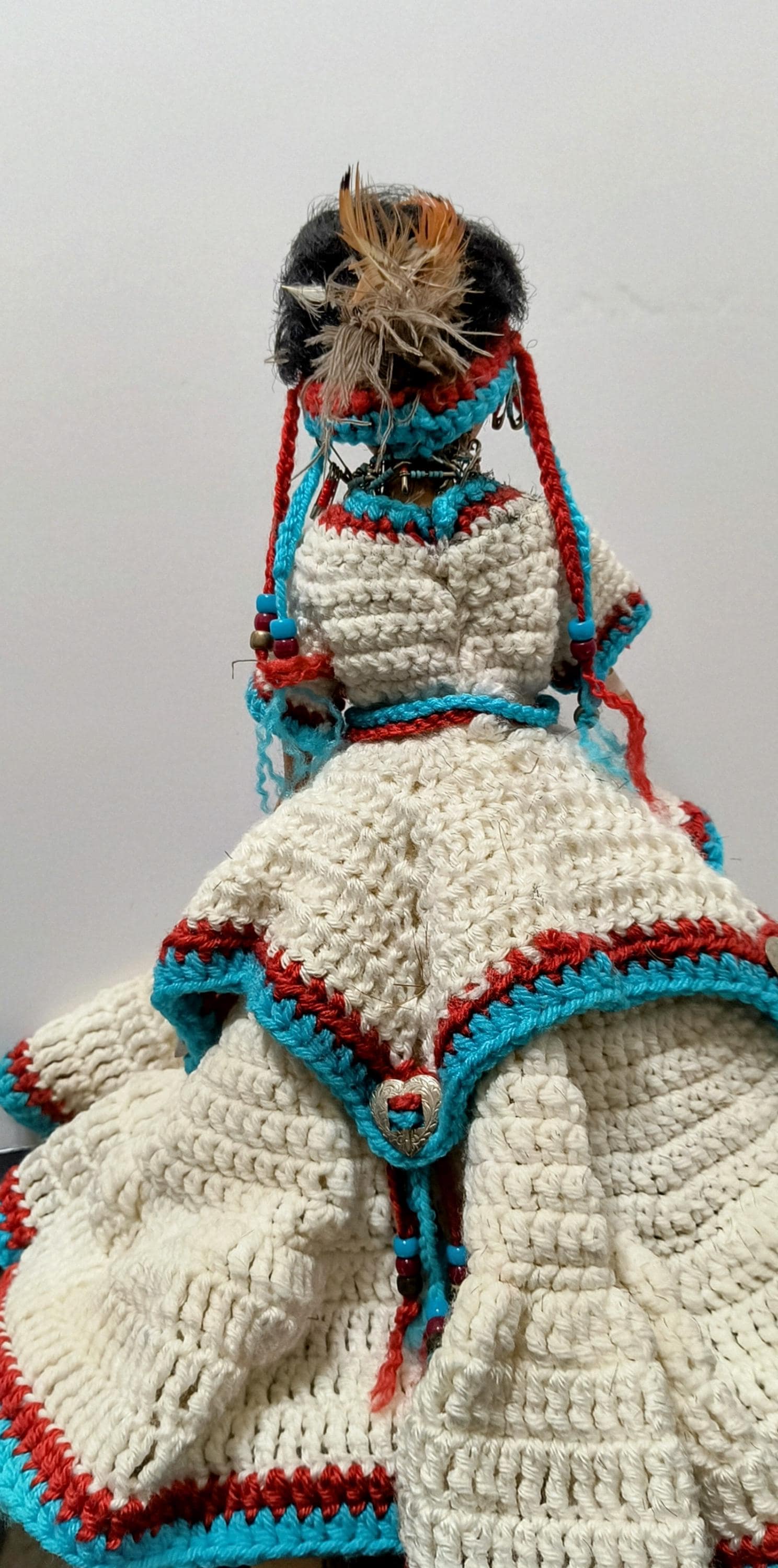 Vintage Native American Indian Princess Doll, Jointed Head-arms=legs ...