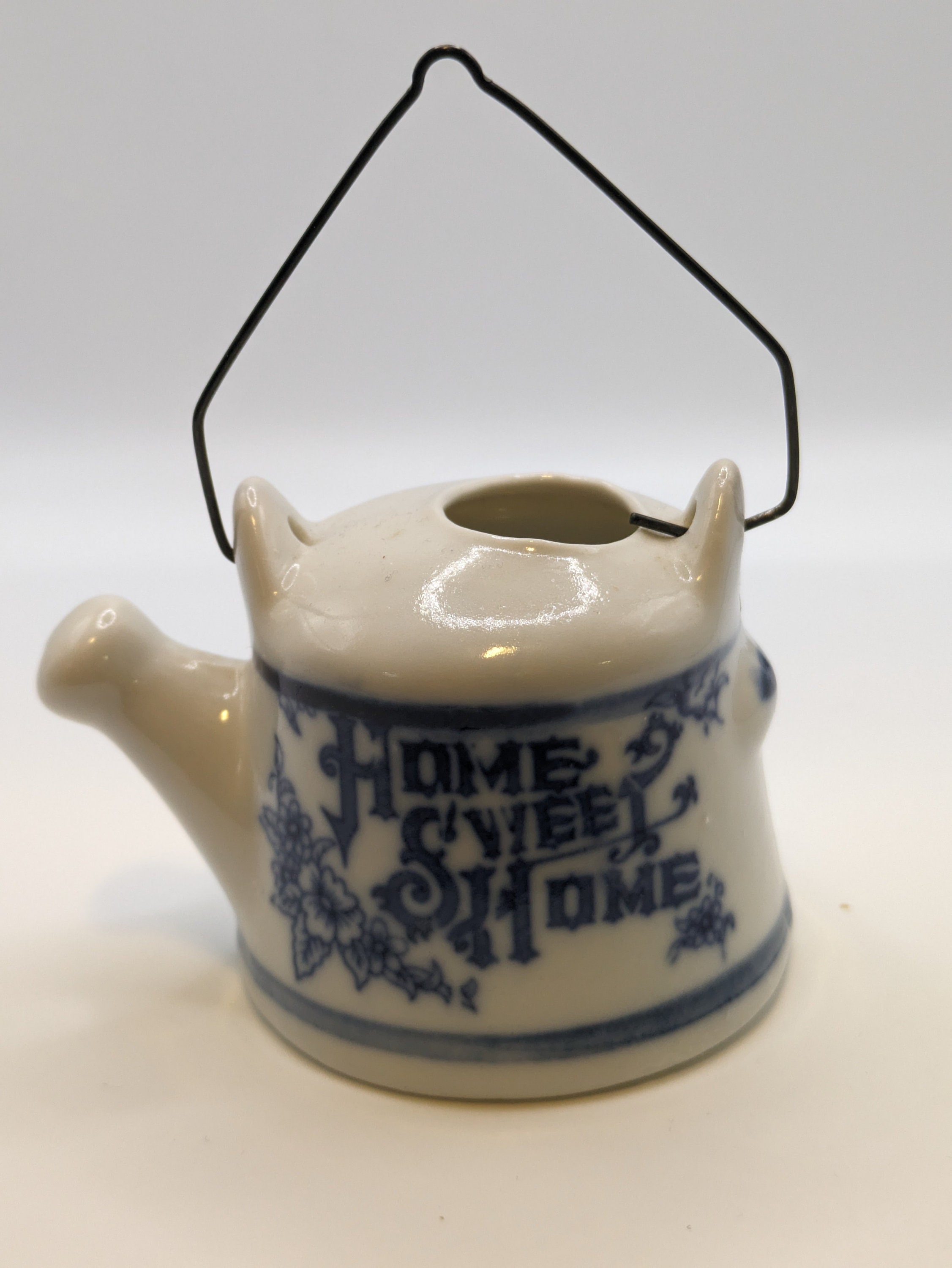 Vintage Ceramic Teapot Toothpick Holder - Etsy
