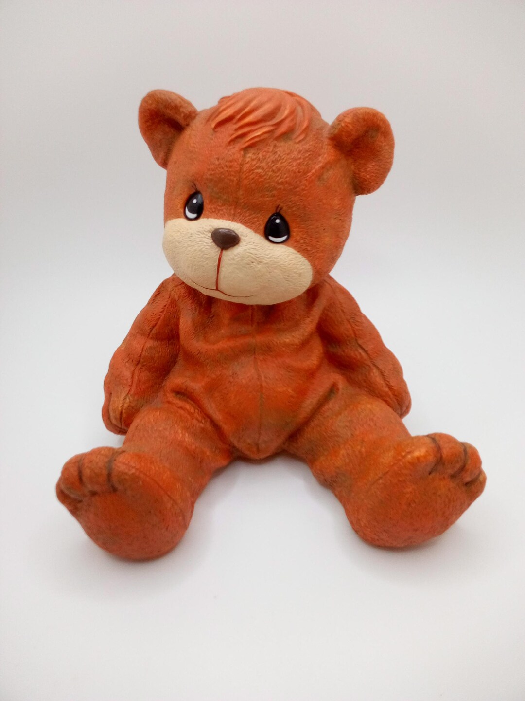 Vintage Precious Moments Teddy Bear Coin Bank 1998 - Etsy