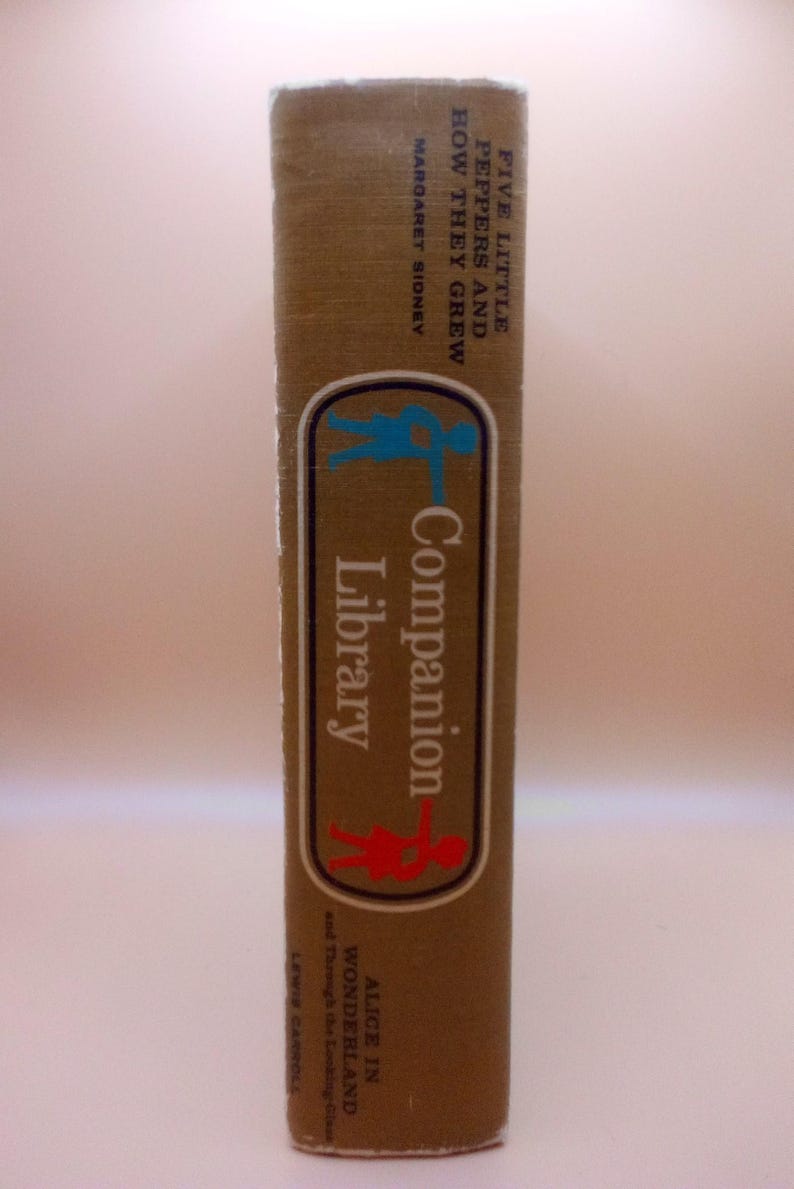 Vintage 1963 Alice in Wonderland & Five Little Peppers Companion ...